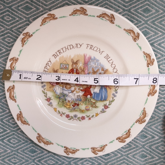 Royal Doulton | Dining | Vintage Bunnykins Royal Doulton Birthday Plate ...